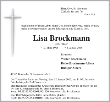 Lisa Brockmann's Instagram, Twitter & Facebook on IDCrawl
