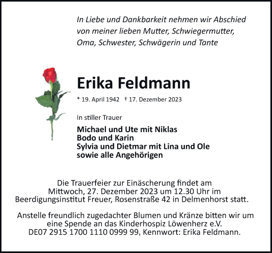 Traueranzeigen | noz Trauerportal